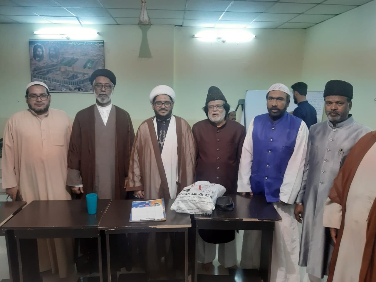 CONDOLENCE MESSAGE BY ALI HYDER FARISHTA AND MEMBERS OF MAJMA-E-OLAMA ...