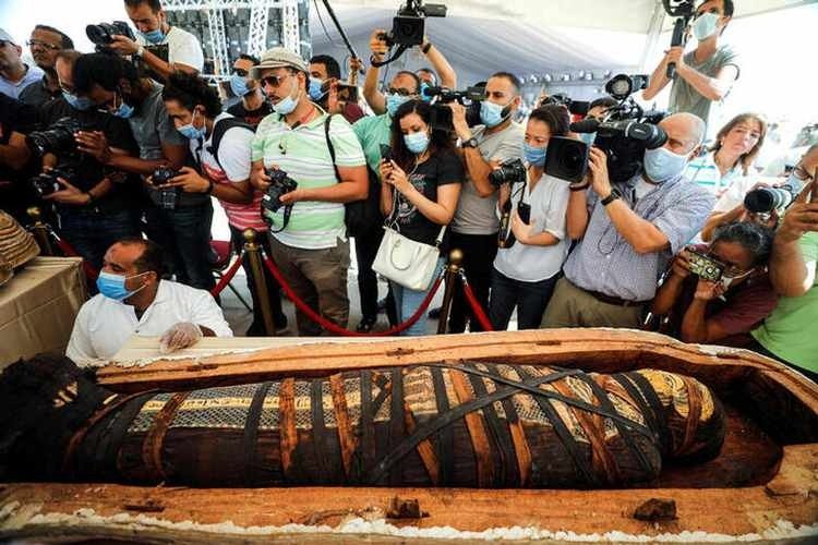 Egypt unveils 59 ancient coffins in major archaeological find ... Egypt unveils 59 ancient coffins in major archaeological find ...