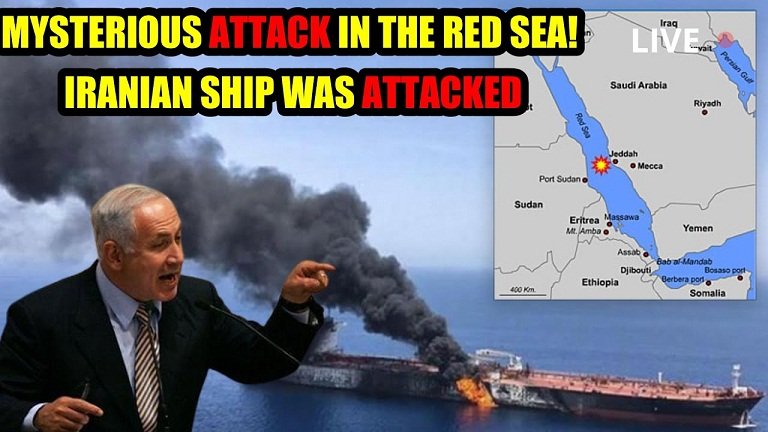 Iranian ship attacked in Red Sea - Pressmediaofindia