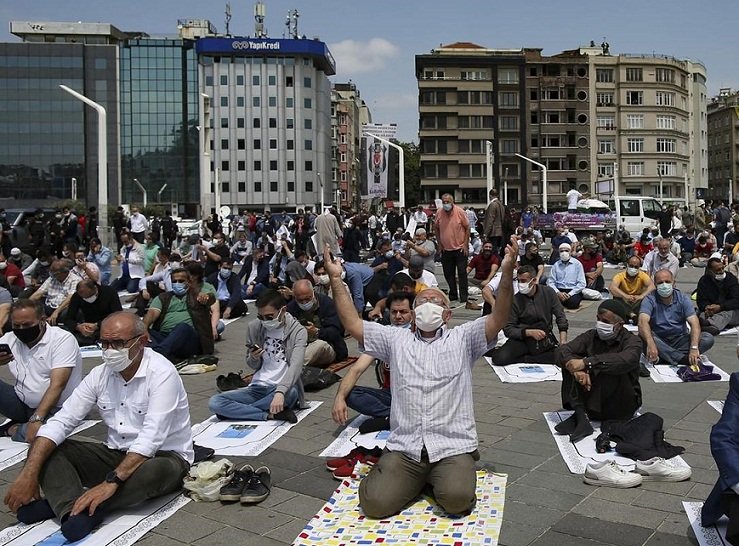 Erdogan inaugurates iconic Taksim Mosque in Istanbul - Pressmediaofindia
