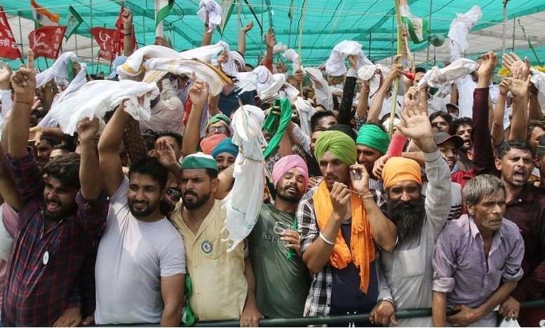 Tens of thousands join huge Indian formers’ protest - Pressmediaofindia