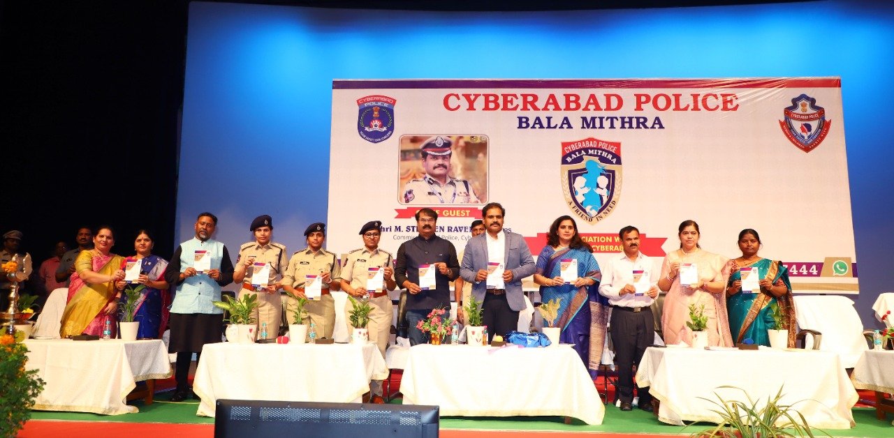 Cyberabad Police Re-Launched ‘Bala Mithra’ - Pressmediaofindia