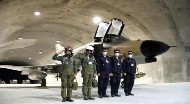 Iran Air Force unveils underground base - Pressmediaofindia