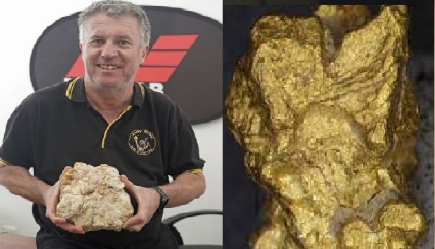Amateur Australian gold digger finds massive nugget - Pressmediaofindia