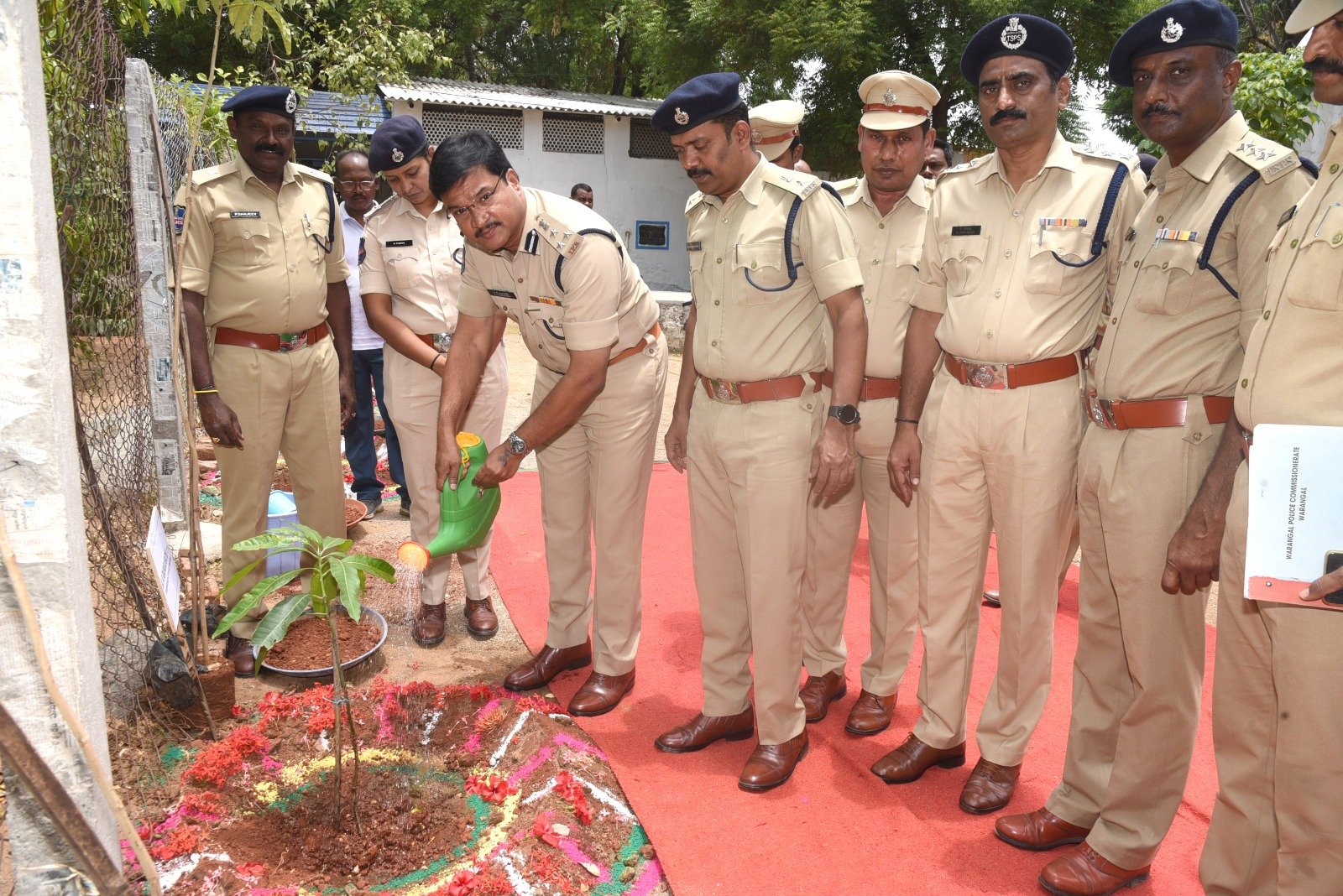 Telangana Harithotsav was grandly organized at Warangal Police ...