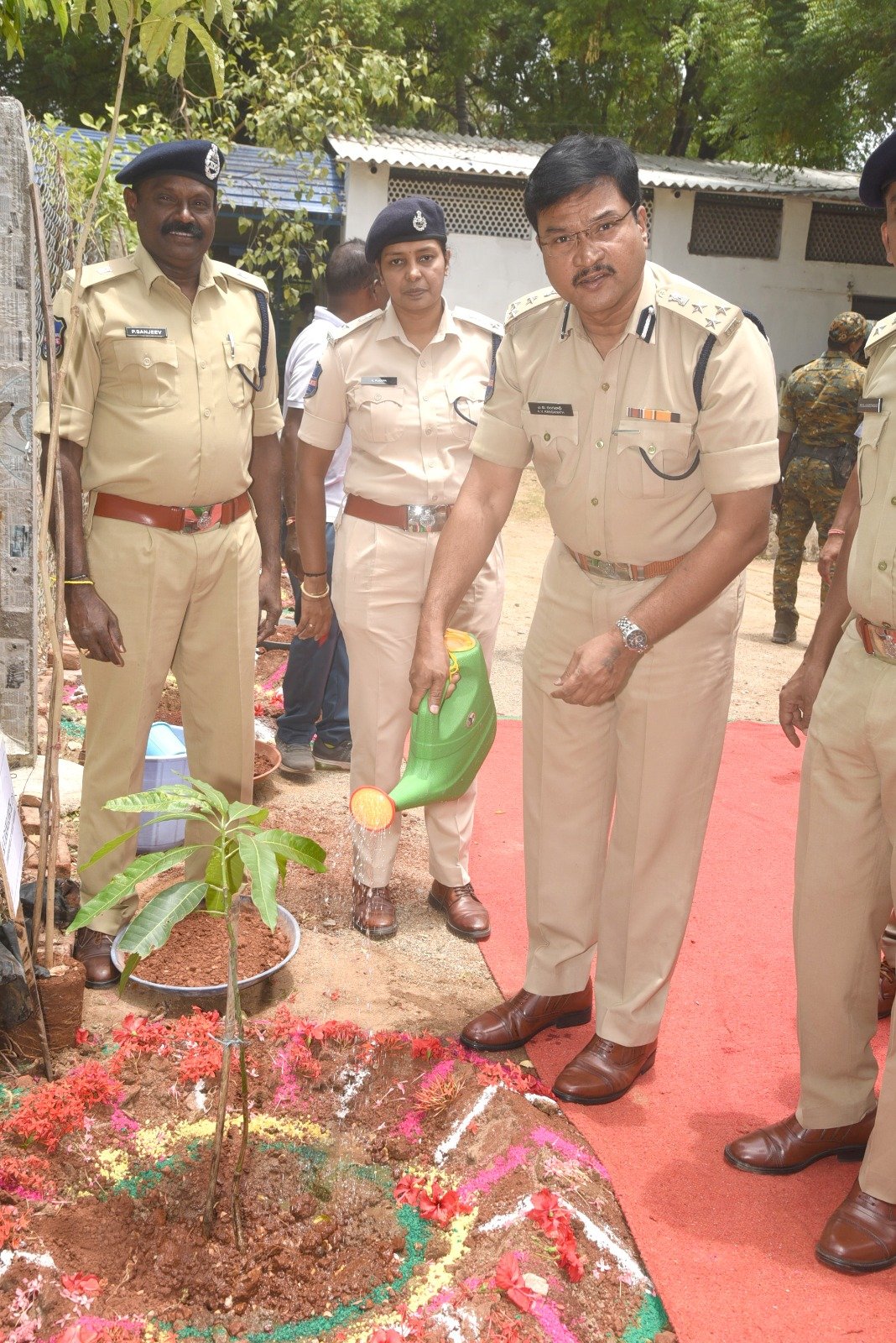 Telangana Harithotsav was grandly organized at Warangal Police ...