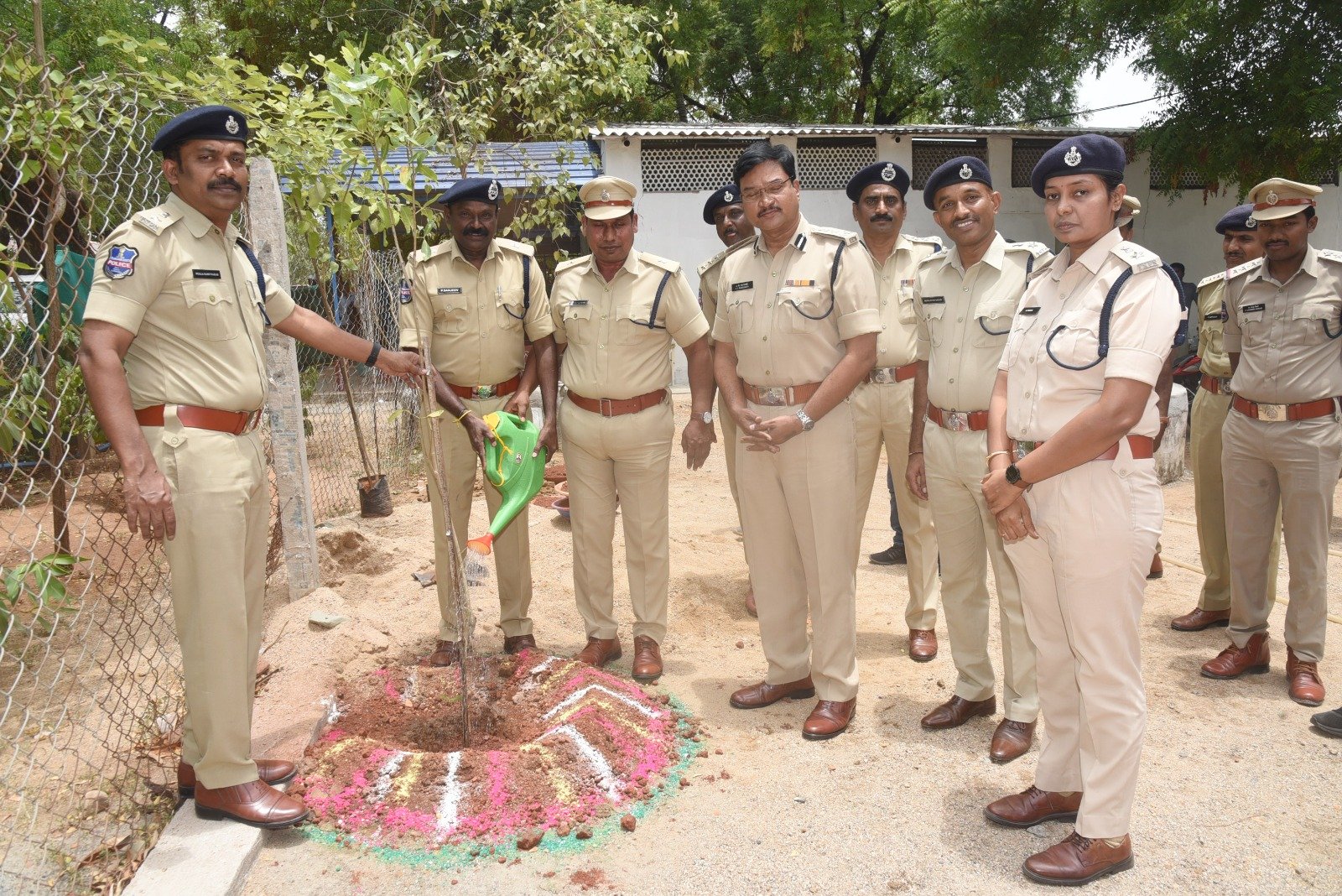 Telangana Harithotsav was grandly organized at Warangal Police ...
