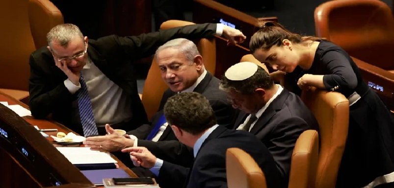 Israel Ready For Judicial Overhaul Vote As Netanyahu Arrives In Knesset 0076