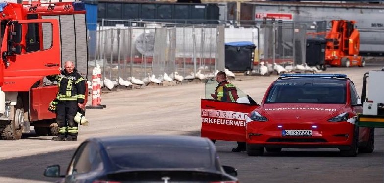 Far-left group claims attack on Tesla factory in Germany ...