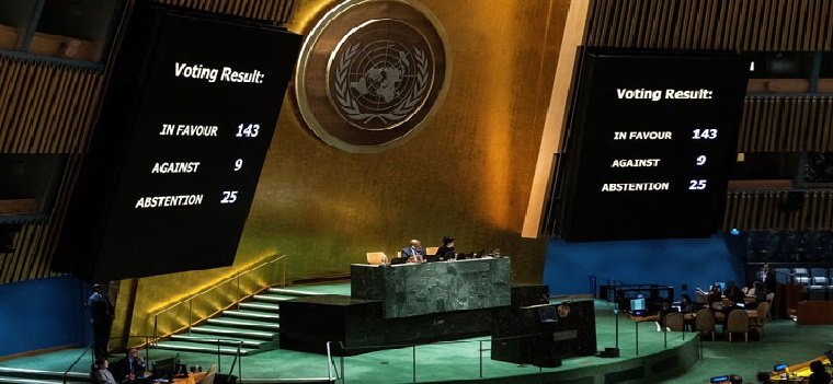 UN assembly urges Palestine membership after vote - Pressmediaofindia