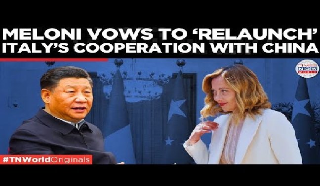 Italy PM Meloni vows to 'relaunch' ties with China - Pressmediaofindia