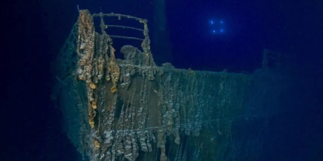 Striking images reveal depths of Titanic's slow decay - Pressmediaofindia