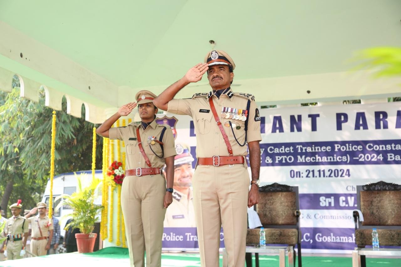Police Deparments is a sacred job'Hyderabad Police Commissioner CV ...
